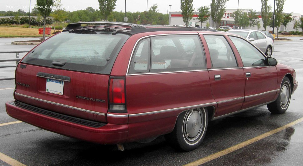Chevrolet Caprice 5.7 i V8 (200 Hp) 1992 Teknik Özellikleri – ekıyasla